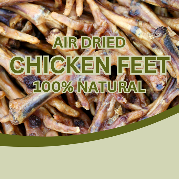Dried Chicken Feet - 1kg – Vale Pet Foods