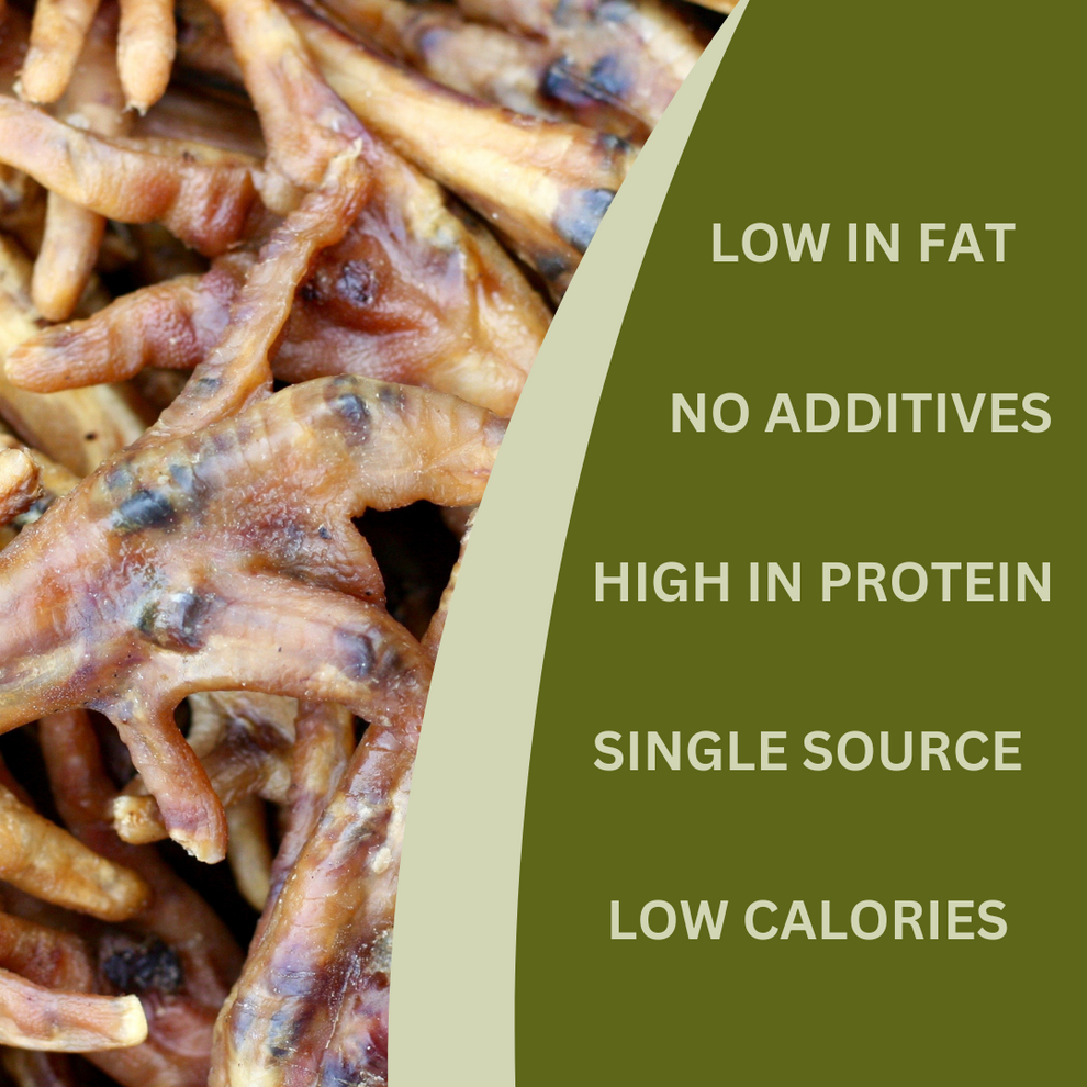 Dried Chicken Feet - 1kg – Vale Pet Foods