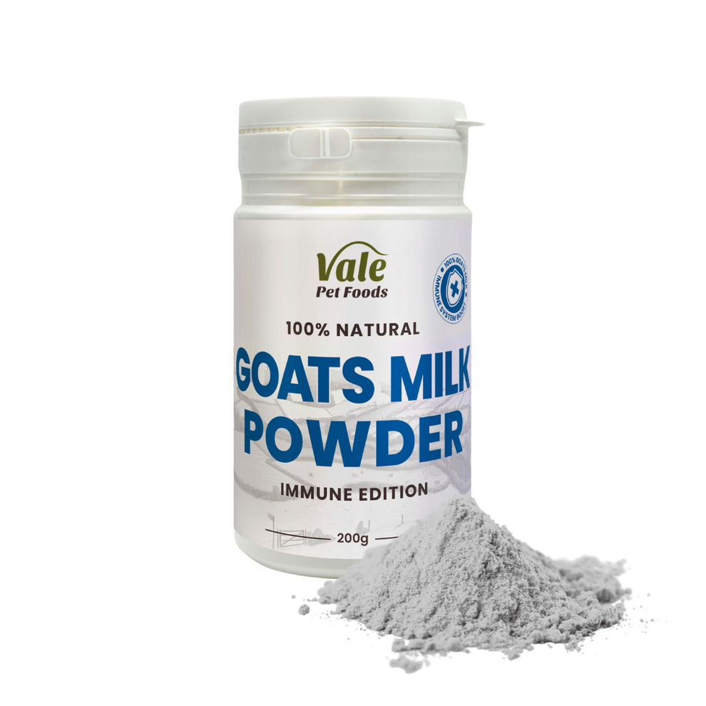 Whole Goats Milk Powder 200g (Immune Edition) – Vale Pet Foods