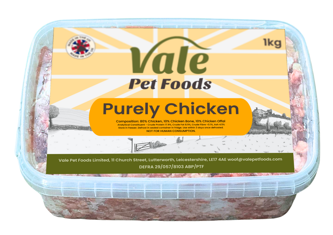 Purely Chicken – Vale Pet Foods